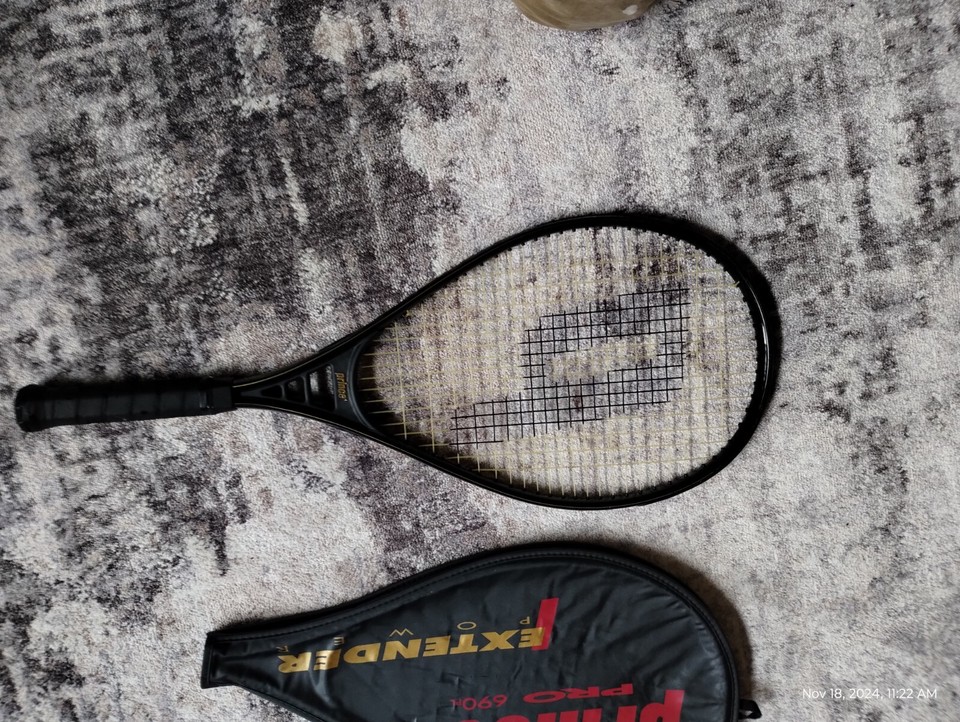 Prince Extender Pro 690PL Tennis Racquet 116 In Head Aluminum W/cover ...