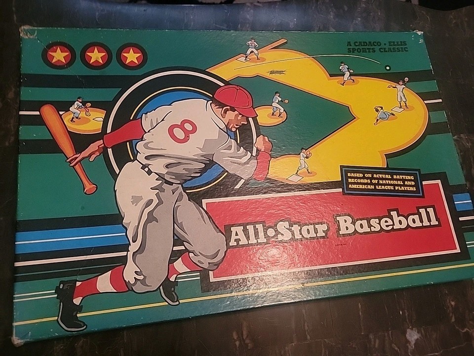 Vintage CADACO All-Star Baseball Board Game 183 | eBay
