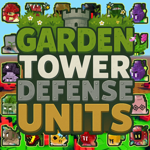 Garden Tower Defense Units | GTD Roblox Divine & Exclusive Towers | NEW ...