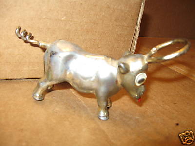Vintage Corkscrew Cow Bull Tail Vintage cork screw open | eBay