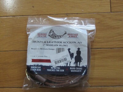 The American Full-Grain Leather 1" Whelen Slings Hand Made Military ...