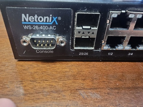 Netonix WS-26-400-AC WISP Switch x24 Gigabit POE | eBay