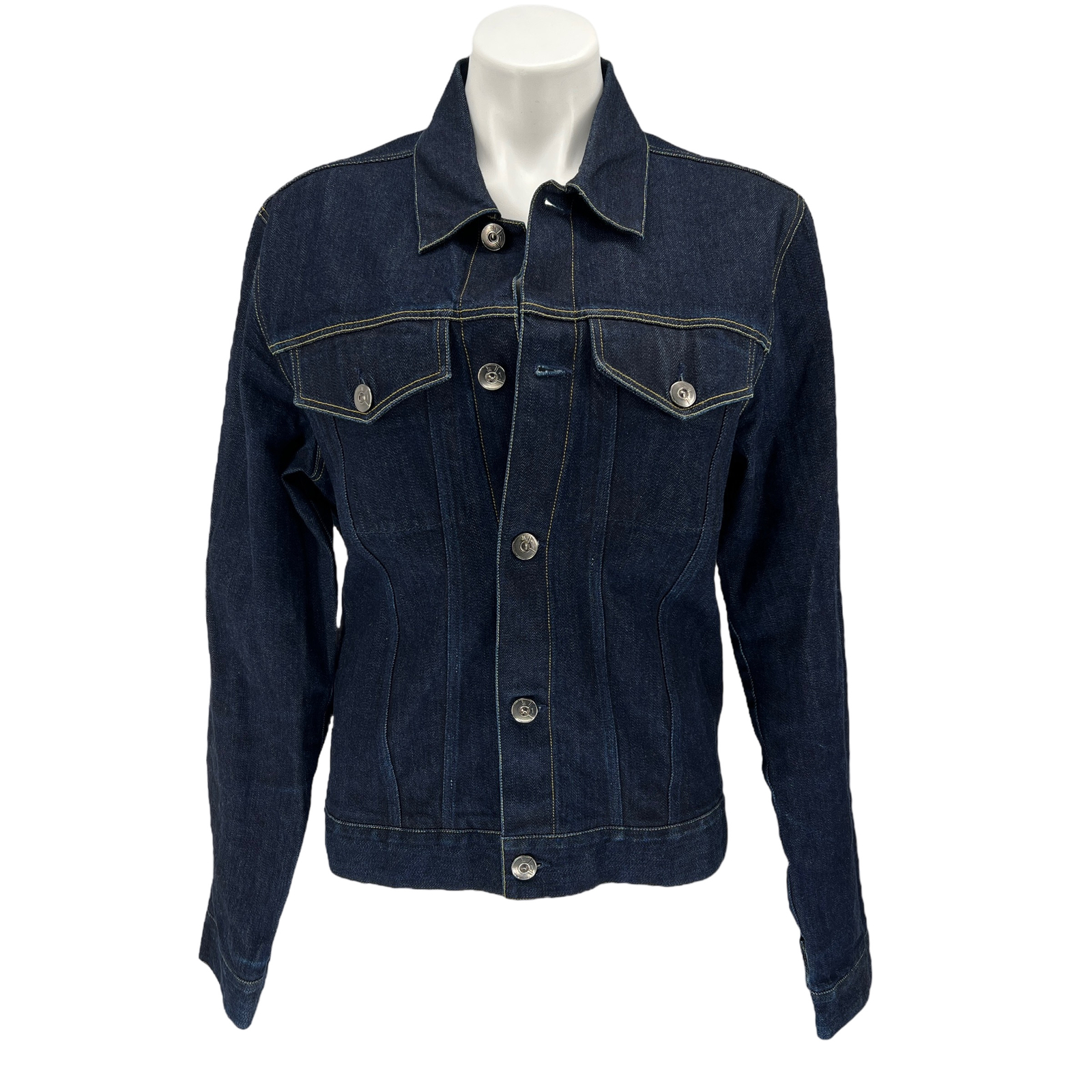 3x1 Oversized Trucker Denim Jacket 100% Cotton Pockets Classic Long ...