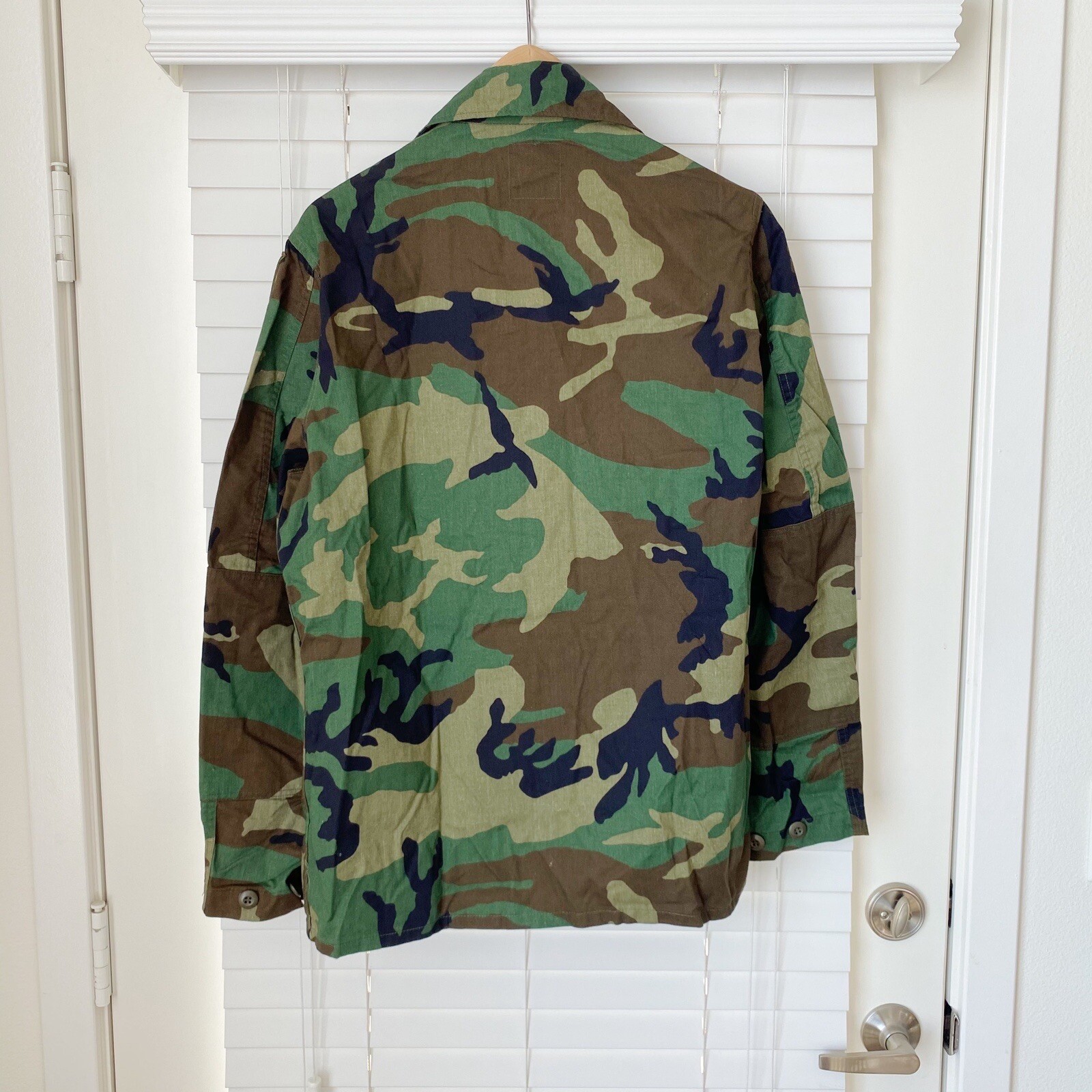 Vintage US Army 70s VTG Woodland Camo Camouflage Fiel… - Gem