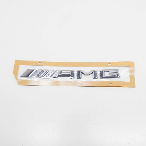 NEW MERCEDES-BENZ C W205 REAR LID AMG MODEL PLATE A2058175700 OEM | eBay