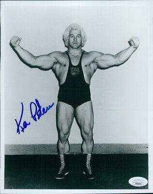 Ken Patera Wrestler Weightlifter Signed 8x10 Glossy Photo JSA ...