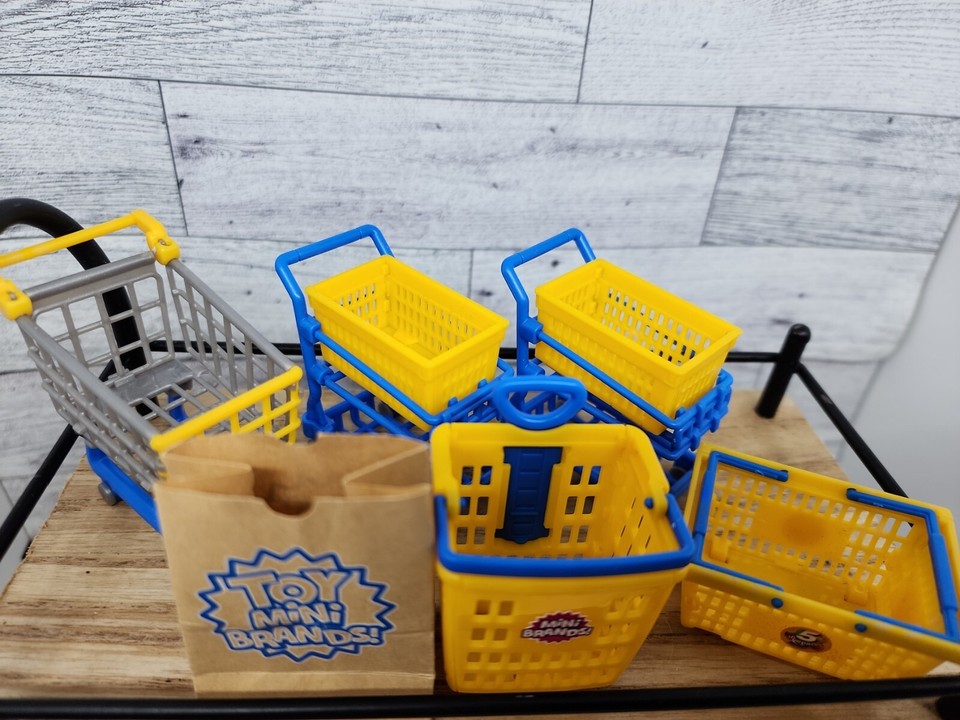 Mini Brands Mixed Lot Of 6 Bag Carts and Baskets (Bin2) | eBay