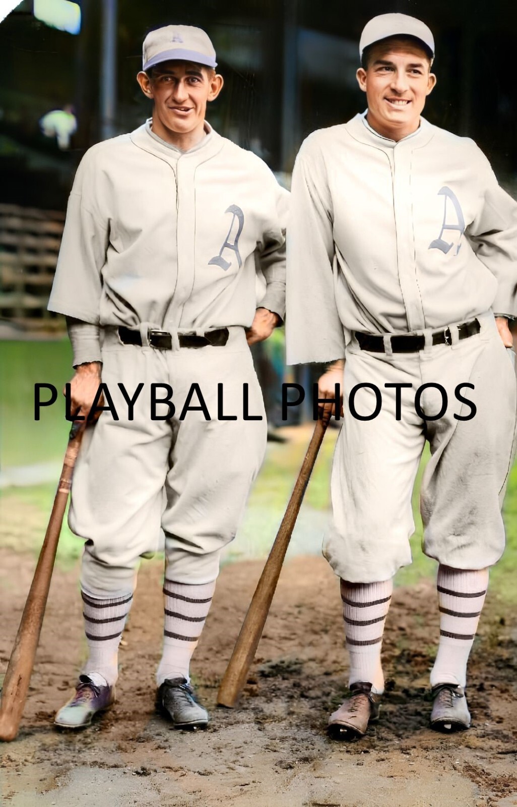 Al Simmons & Mickey Cochrane Colorized 8x10 Print-FREE SHIPPING | eBay