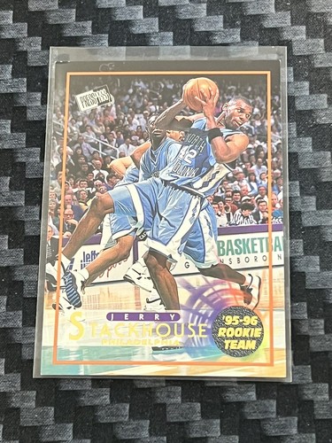 Jerry Stackhouse 1996 Press Pass Draft Pick #34 Gold Parallel (NM/MT ...