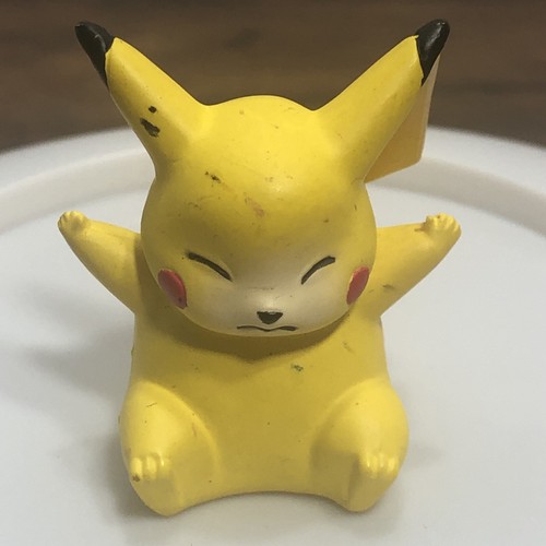 Vintage TOMY Pokemon Tantrum PIKACHU Angry/Mad 1.5” Mini Figure CGTSJ ...