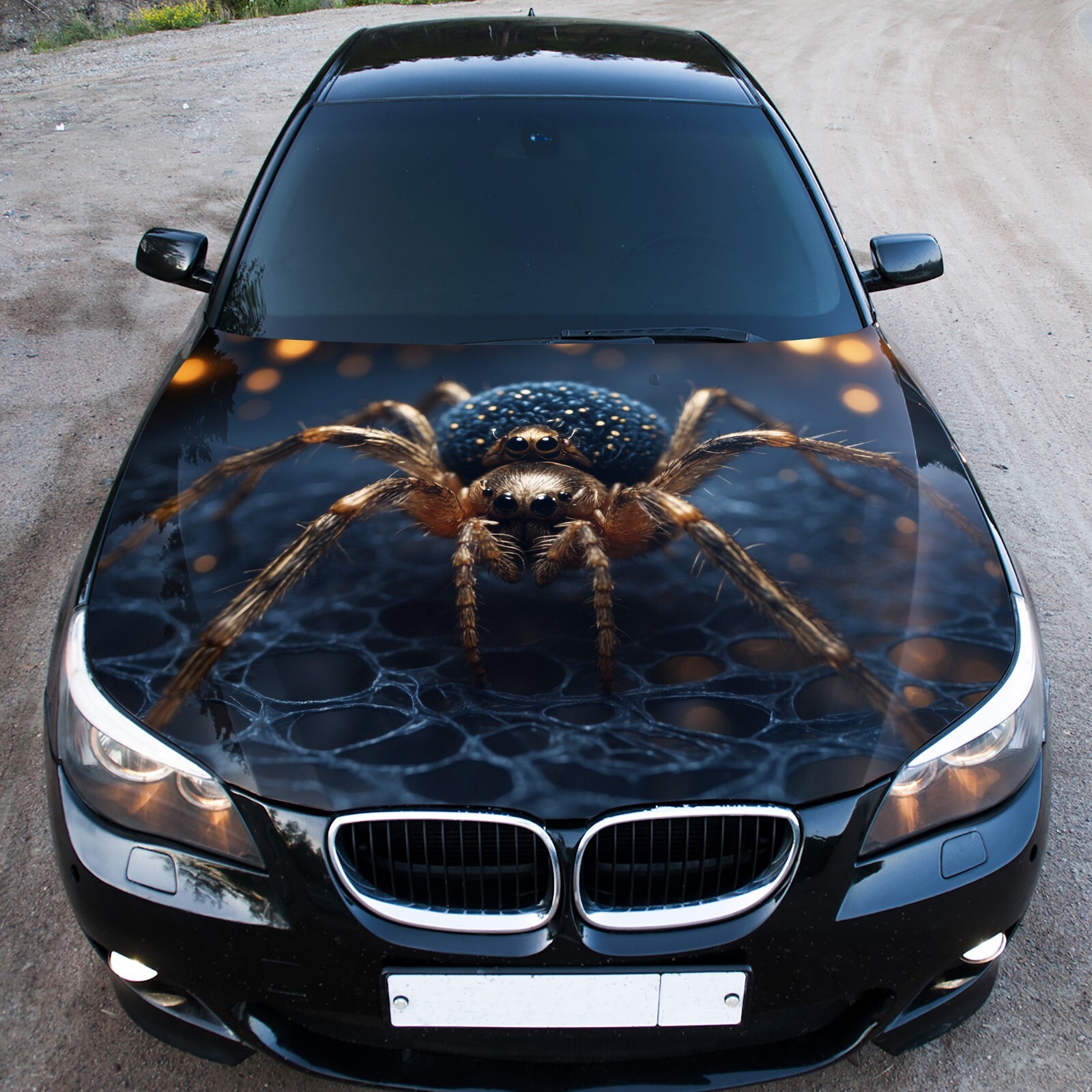 Tarantula Spider Car Hood Wrap Decal Vinyl Sticker Full Color Graphic ...