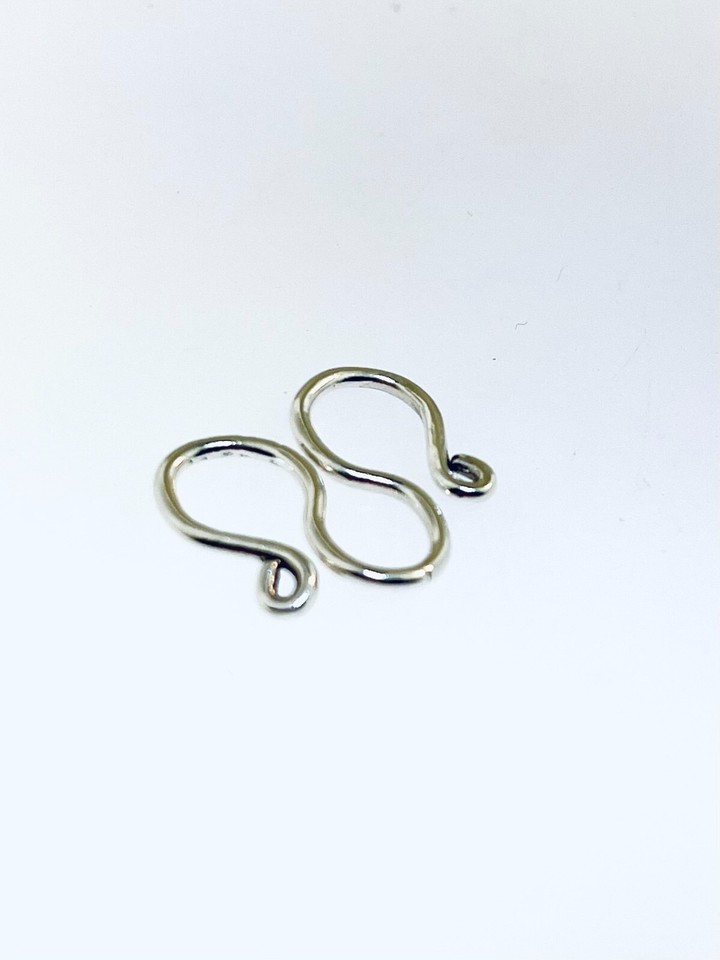 Large STERLING SILVER " M " CLASP LOCK | eBay