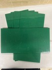 Lot of 6 Green Base Plates Universal For Legos NEW 7 1/2” X 15” 24x48 ...