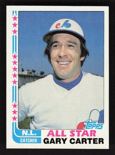 Gary Carter 1982 Topps #344 Montreal Expos | eBay