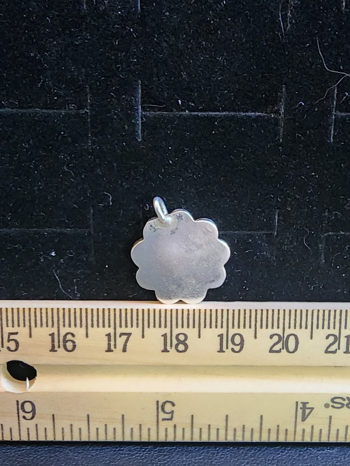 Vintage Zuni Native American Sun Face Sterling Silver Necklace Pendant ...