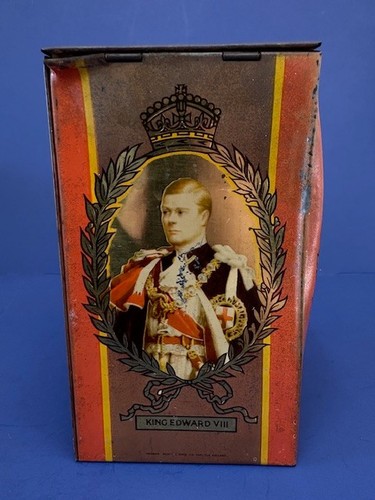 King Edward VIII-British Royal Commemorative-Tin | eBay