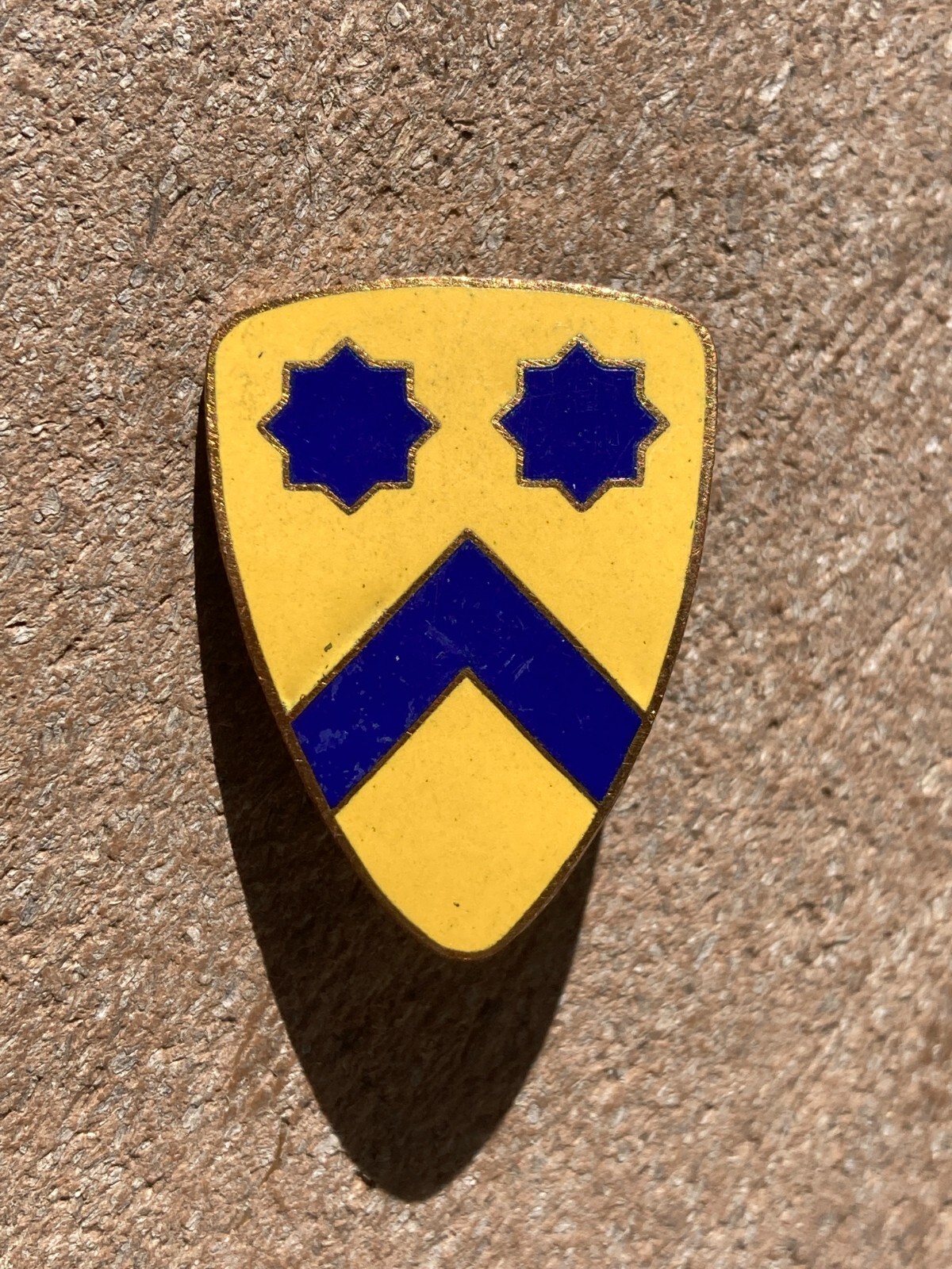 WWII US Army 2nd Cavalry Division Distinctive Unit Insignia DUI DI ...