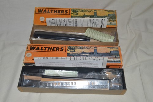 HO 2 old WALTHERS metal side kits 60' UTILITY COMBINE & POSTAL | eBay