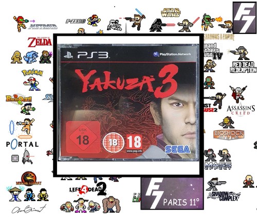 YAKUZA 3 SONY PS3 PROMO DISC TBE VERSION FRANÇAISE. | eBay