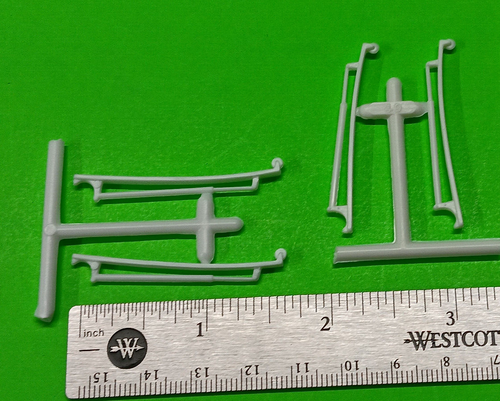 Lot of 2 MPC 72 Vega Grumpys Toy Pro Stock 1/25 Wheelie Bars Drag Race ...