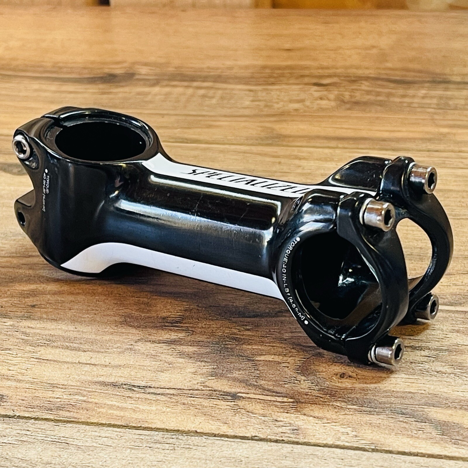 Specialized Stem 100mm 31.8 Black +16 -8 Shim 4 Bolt Faceplate Gloss ...