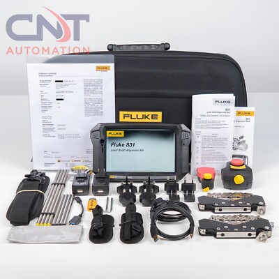 Fluke 831 Laser Shaft Alignment Tool with Fluke Reflector Prism and ...