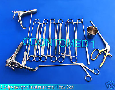 Colposcopy Instrument Tray Set - 20 pieces | eBay