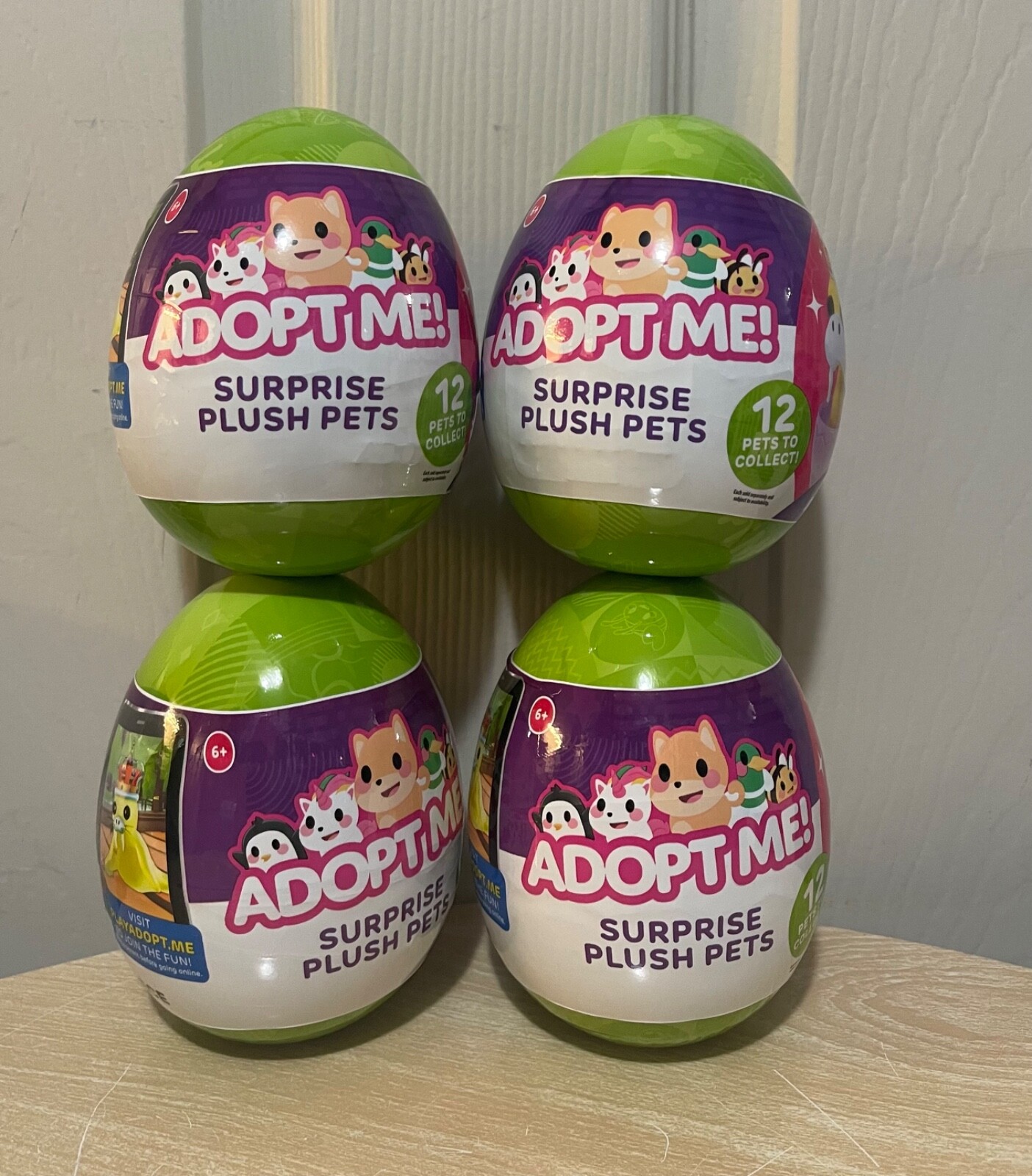 Adopt Me Pets Surprise Plush Mystery Egg Series 1 & 2 With Code You ...