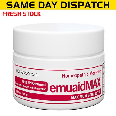 EMUAID MAX First Aid Natural Ointment 0.5oz/14mL AU STOCK!! | eBay ...