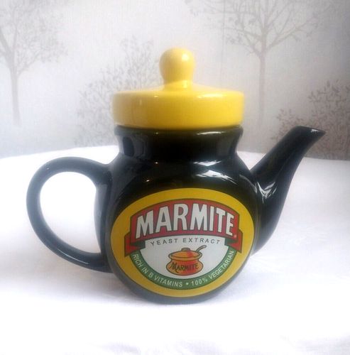VINTAGE MARMITE TEAPOT RETRO POTTERY COLLECTABLE | eBay UK