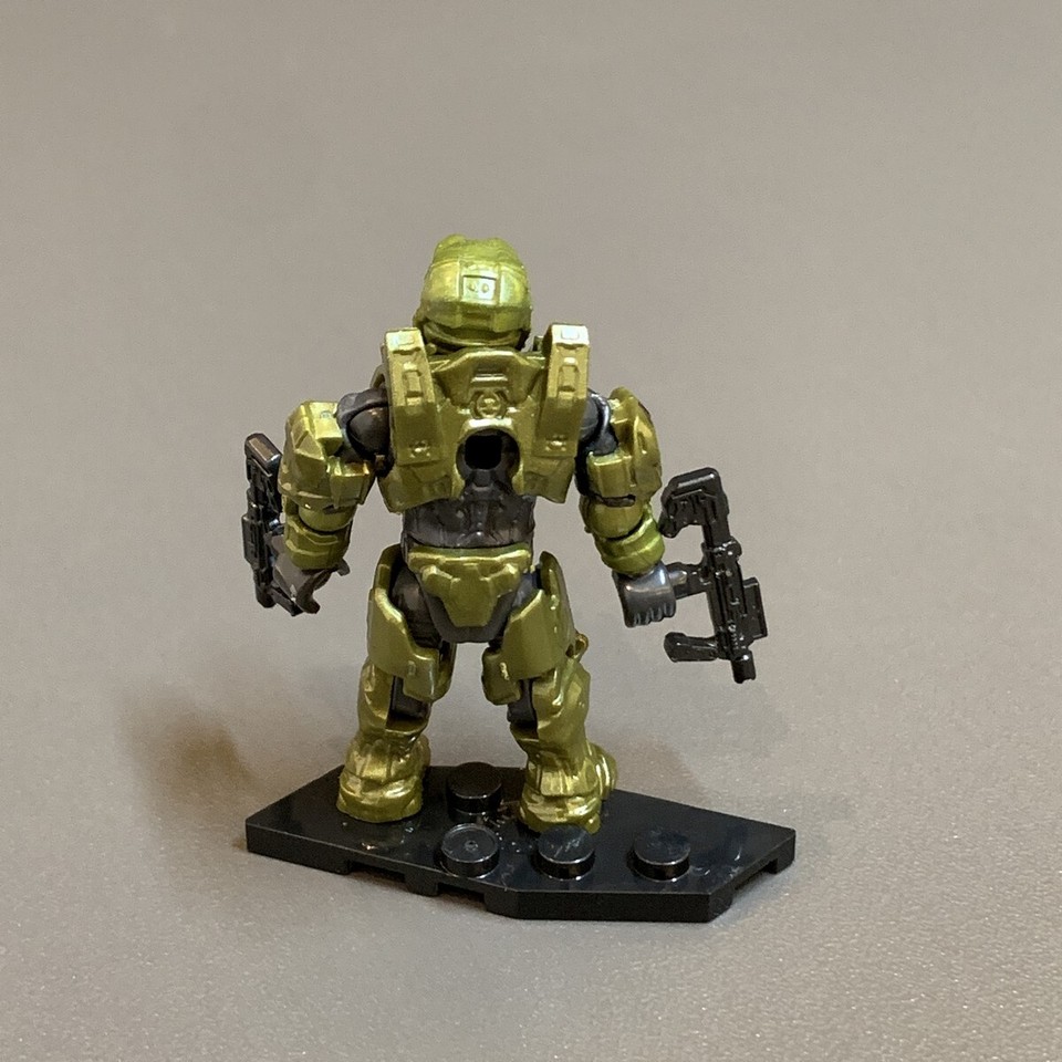 SPARTAN DOUGLAS-042 MEGA Construx Bloks Halo Red TEAM WARTHOG Figures ...