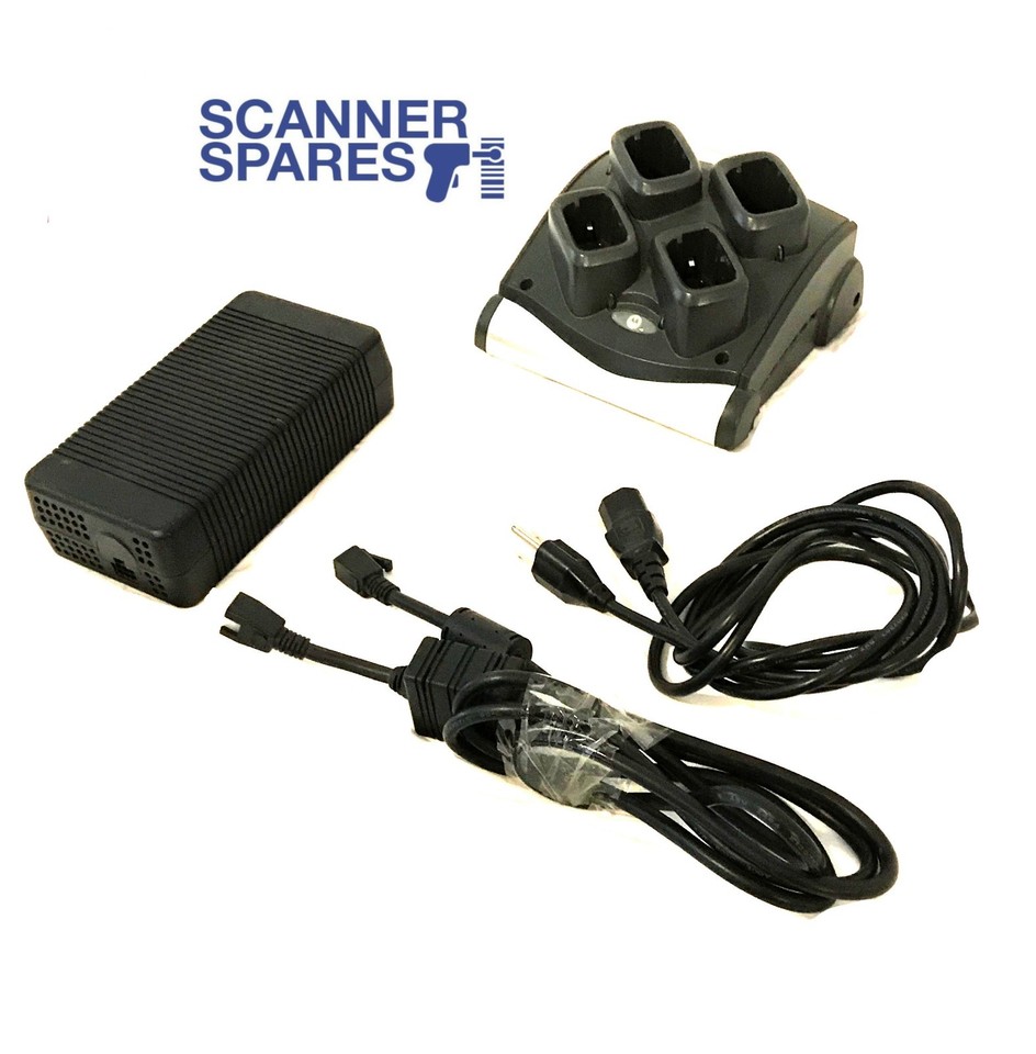 🔥 Zebra Symbol SAC9000-4000R 4-Bay Battery Charger MC9200 MC9190 MC9090 ...