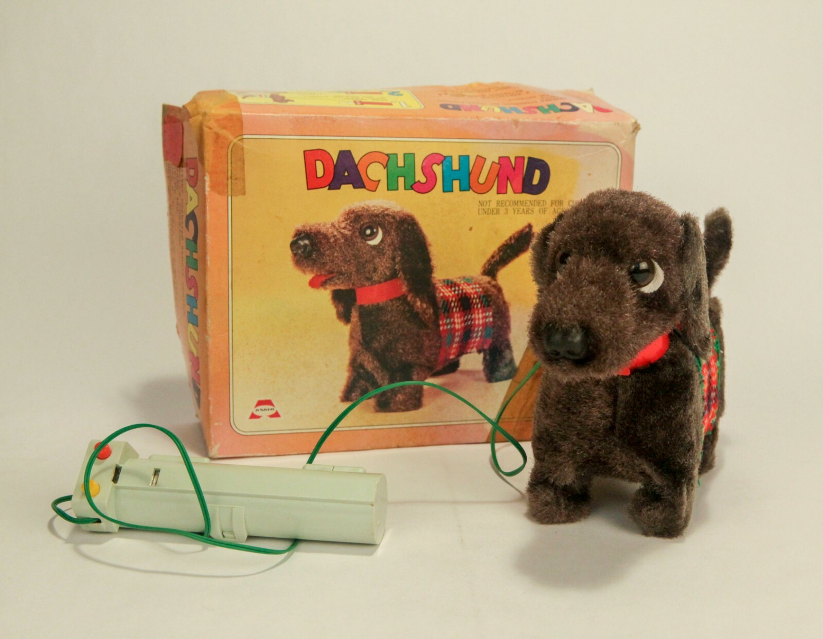 Vintage Dachshund Battery Operated Remote Control Toy Dog | eBay