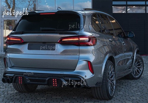 For BMW X5 G05 X5M F95 19-22 Dry carbon Center Rear Spoiler Tail Trunk ...