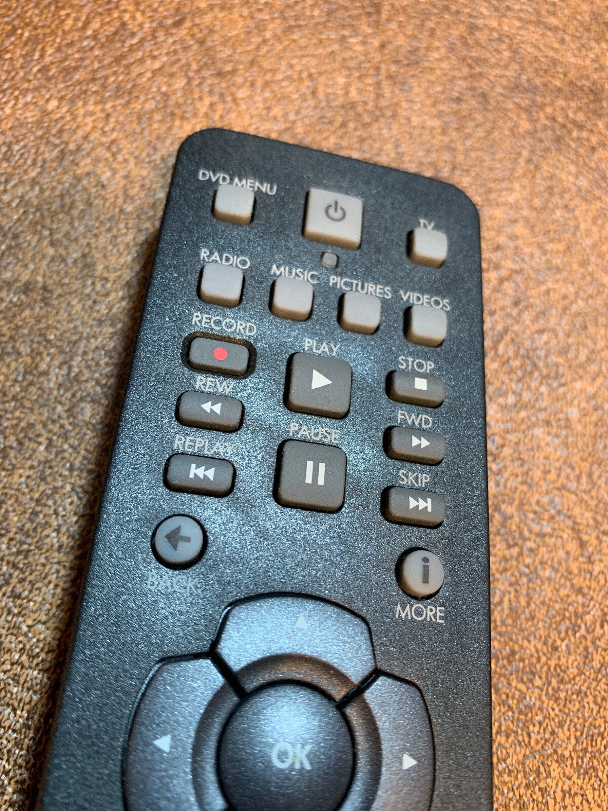 HP RC6 IR Media Center Remote Control HP P/N 5069-8344 | eBay
