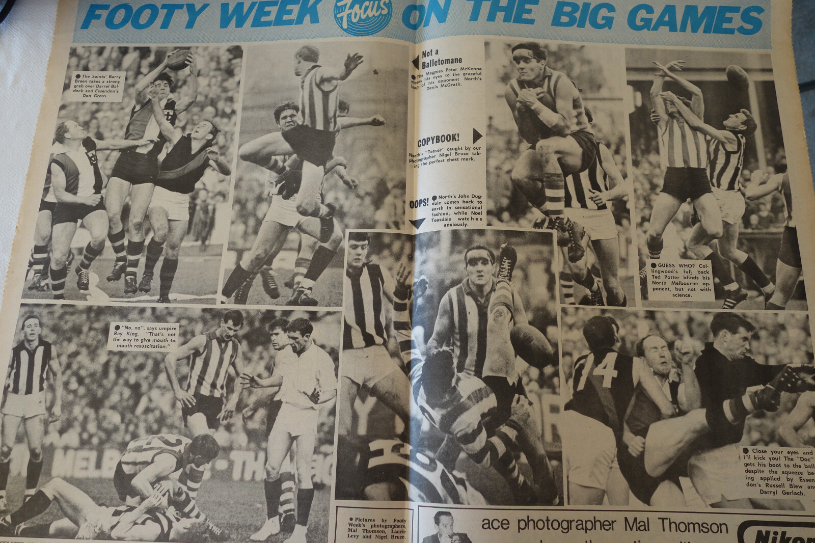 1967 FOOTY WEEK - JULY 24 - VOL3 NO.16 FOOTY NEWSPAPER | eBay