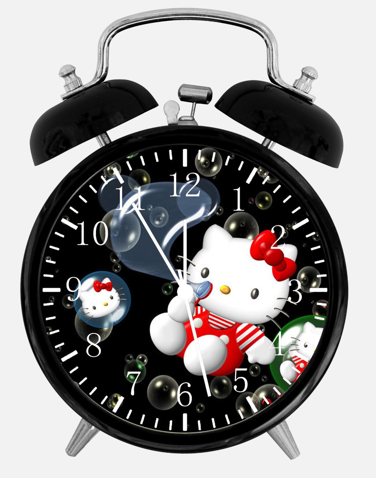 Hello Kitty Alarm Desk Clock 3.75" Room Office Decor W06 Will Be a Nice ...