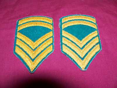 Small 3" US Army First Sergeant Patch Emblem Insignia Shoulder Cap Hat ...