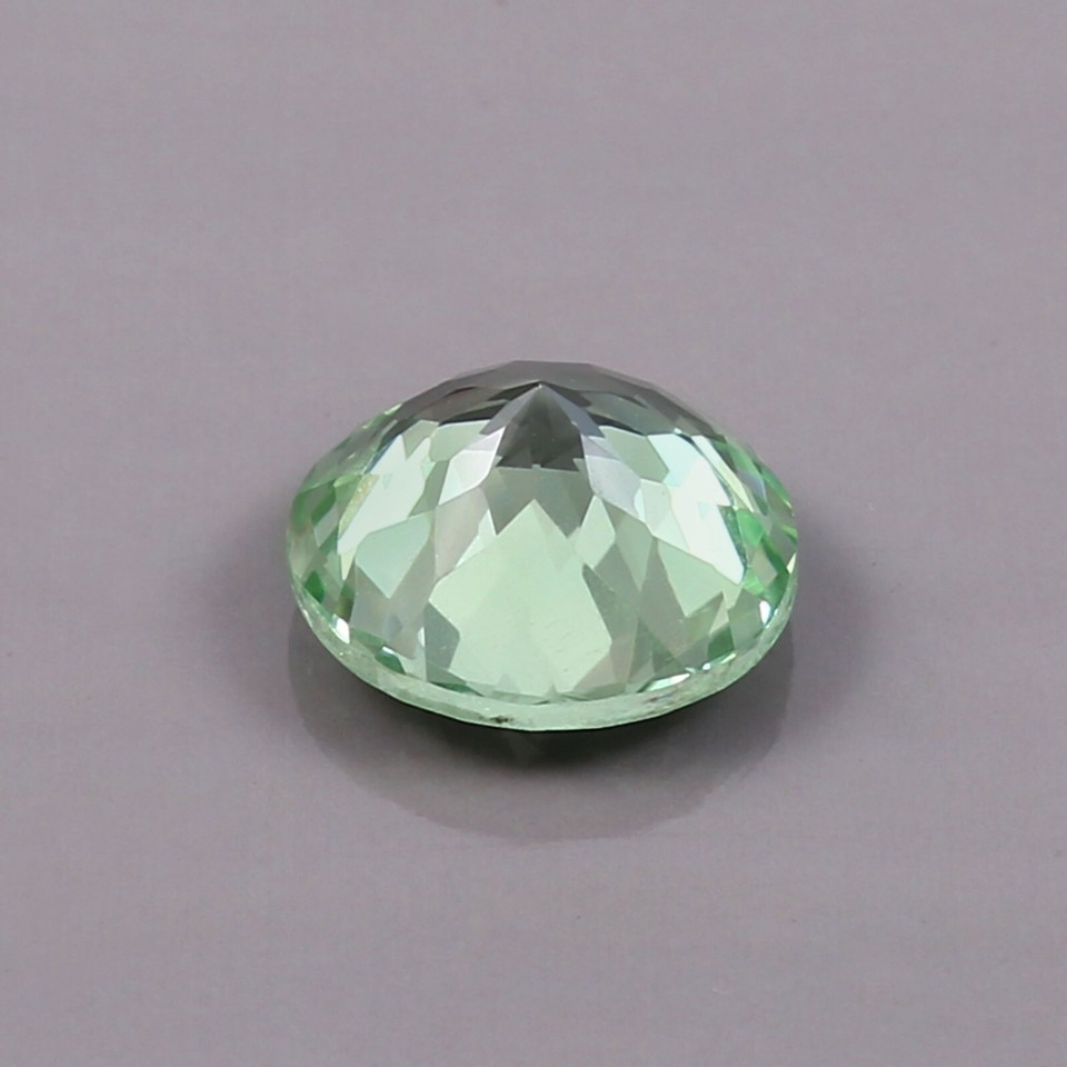 10x10 MM Natural Flawless Ceylon Green Parti Sapphire Round Cut Loose ...