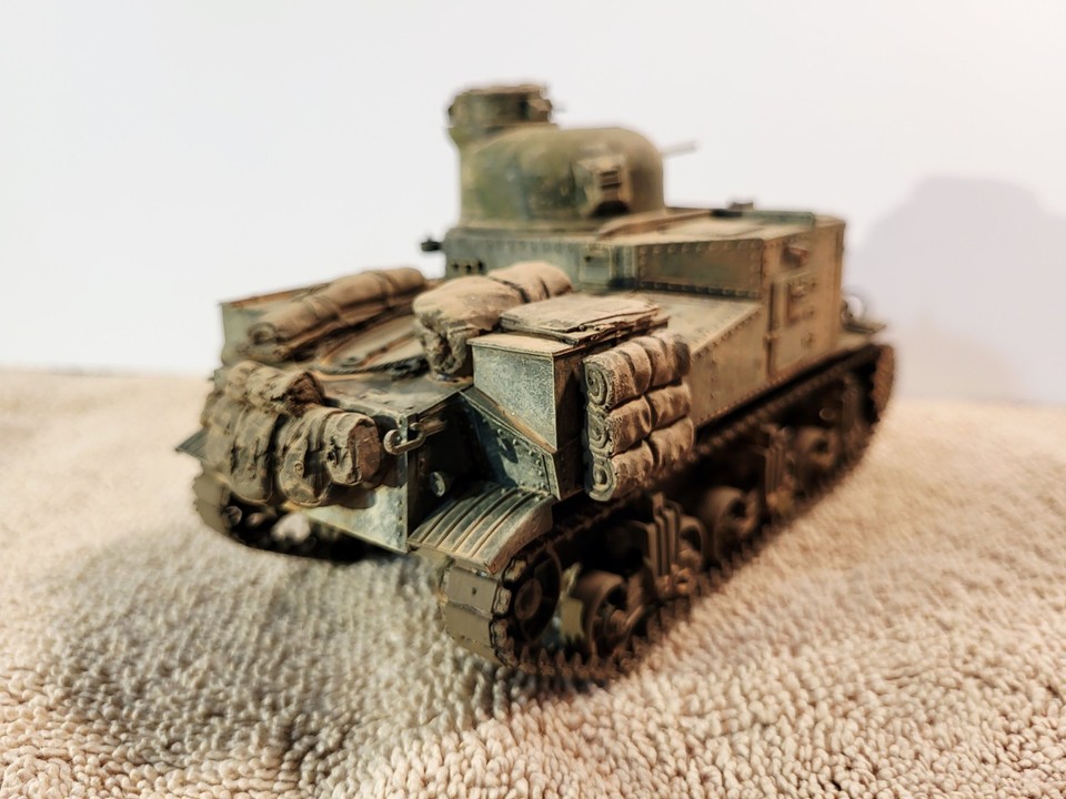 BUILT 1/35 WW2 US ARMY M3 LEE TANK PRO BUILT | eBay