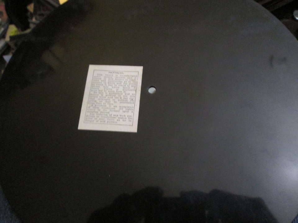 Oxford Disc Record 36772 "SOME SMOKE" DE LA FUMEE 78 rpm 12" ONE STEP ...