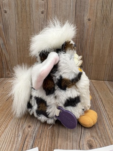 Vintage Furby 1998 Gray & Pink Snow Leopard Model 70-800 Tiger ...
