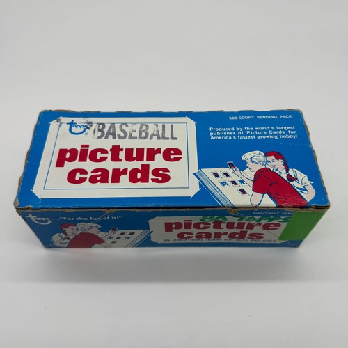 1981 Topps Baseball Vending Box – Opened – Approx. 500 Cards - READ ...
