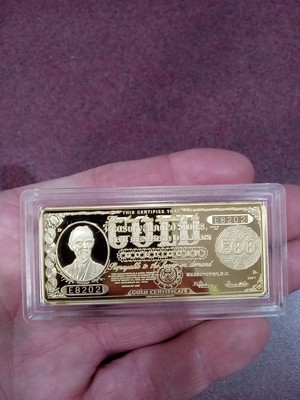 500 Dollar Gold Certificate | eBay
