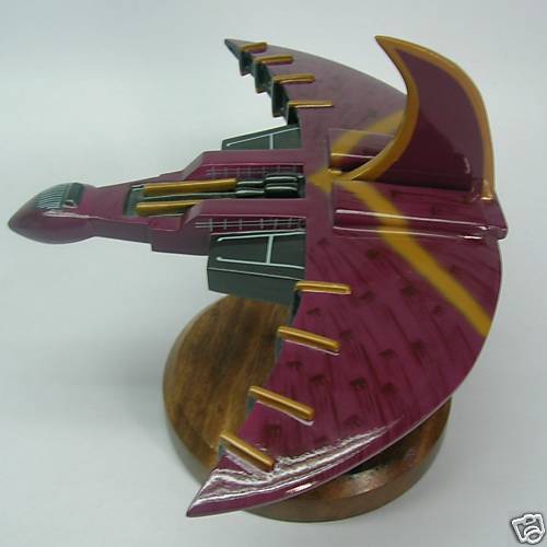 Vorchan Class Babylon 5 Warship Spacecraft Wood Model Free Shipping ...