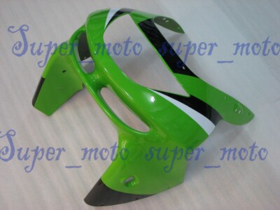 Front Cowl Nose Fairing Plastic Fit To KAWASAKI NINJA ZX6R 98 99 ZX-6R ...