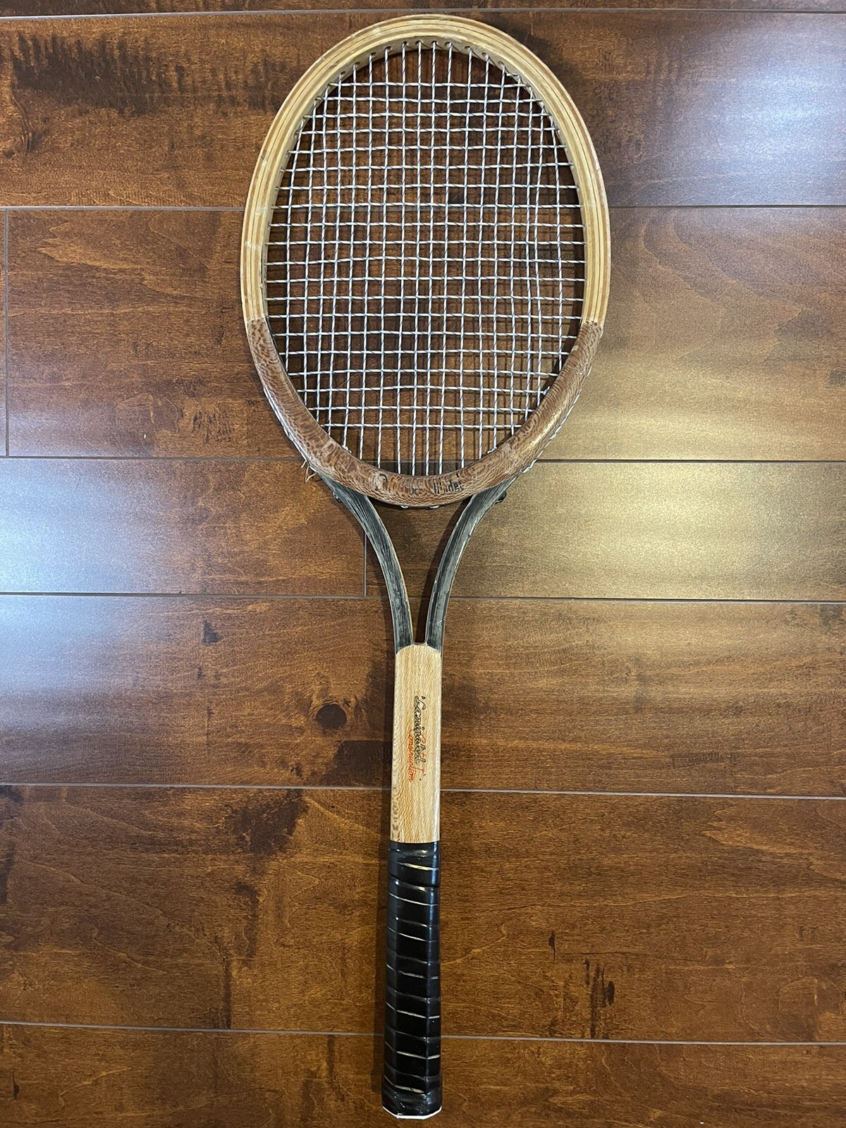 Professional Model Laminated Construction Vintage Wood Tennis Racquet ...