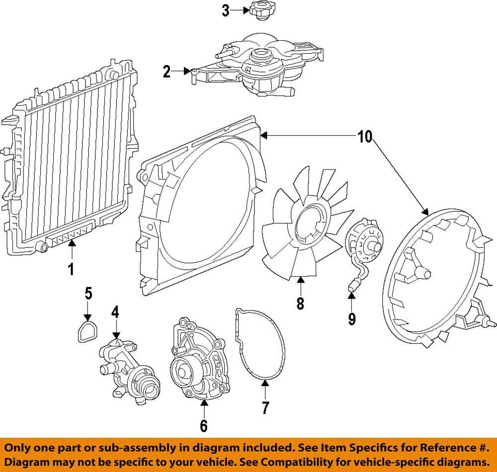 GM OEM 16-22 Canyon Cooling Water Pump-Water Pump 12645126 | eBay