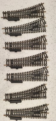 2 x Hornby 00 Gauge Steel Track Left Hand Point R612 | eBay UK