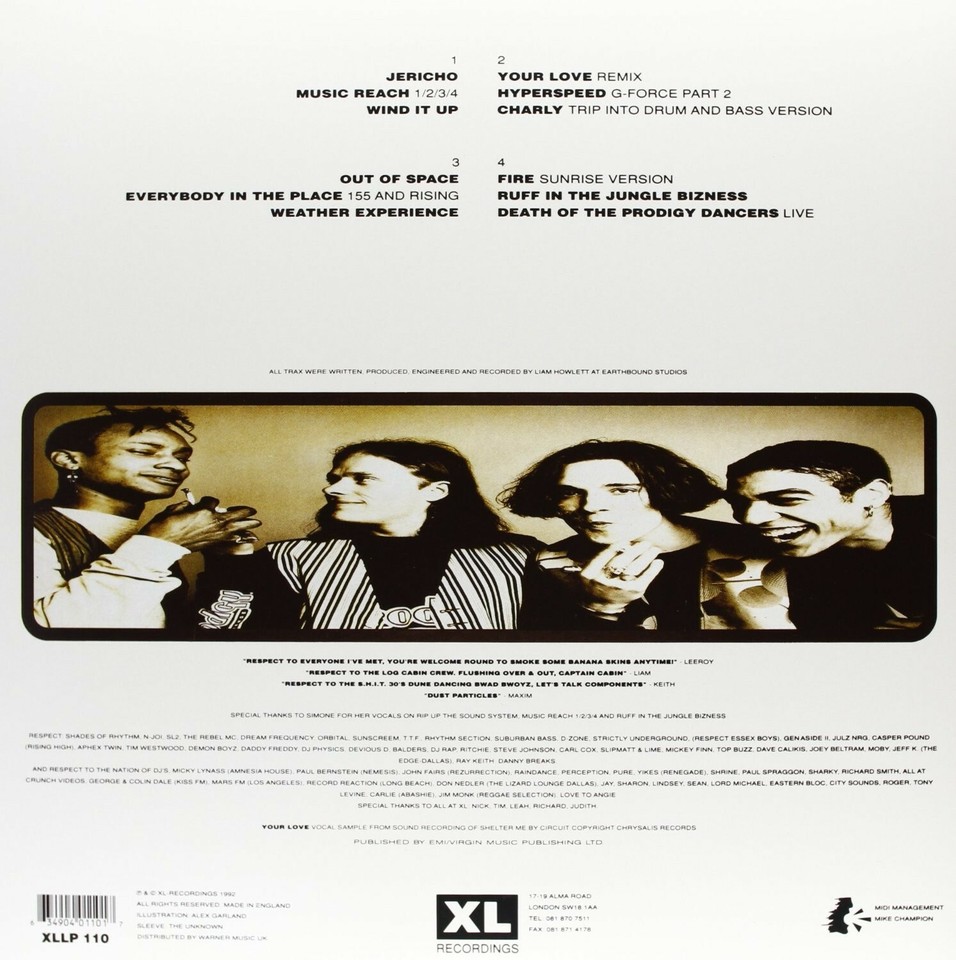 THE PRODIGY - EXPERIENCE VINYL LP NEW | eBay